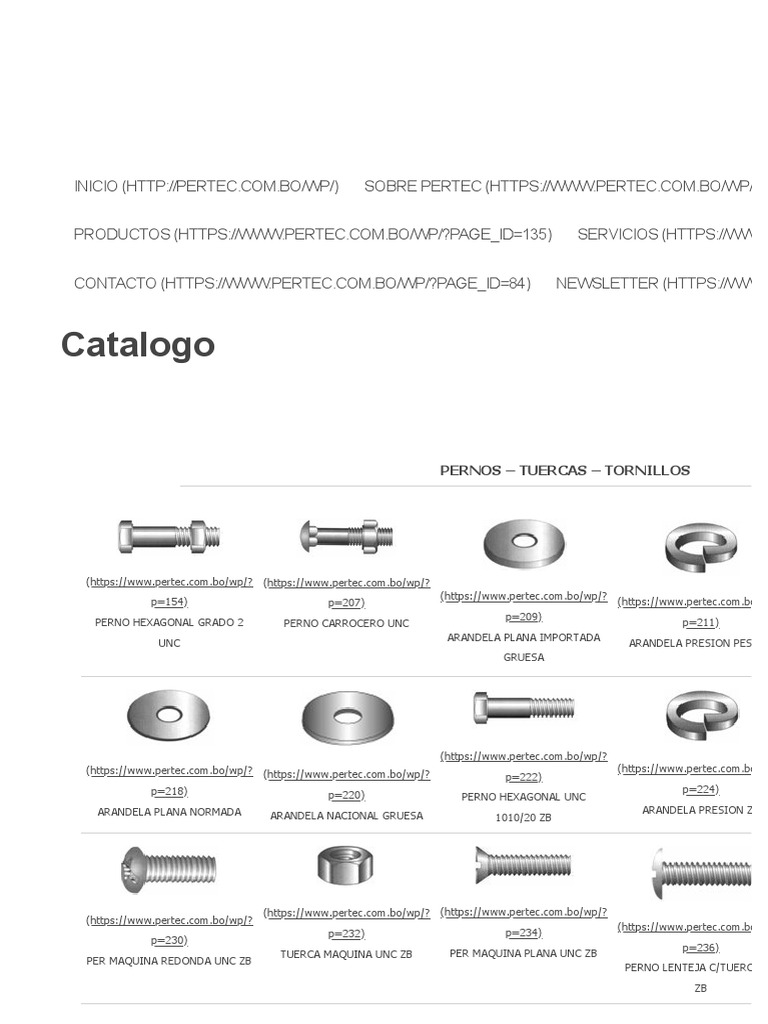 Pertec S.A. - Catalogo PDF | PDF | Transport Layer Security | Hypertext Transfer Protocol