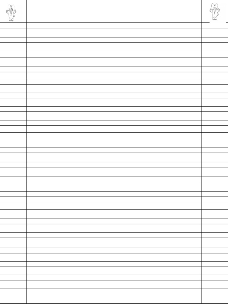 Cuaderno Doble Linea | PDF