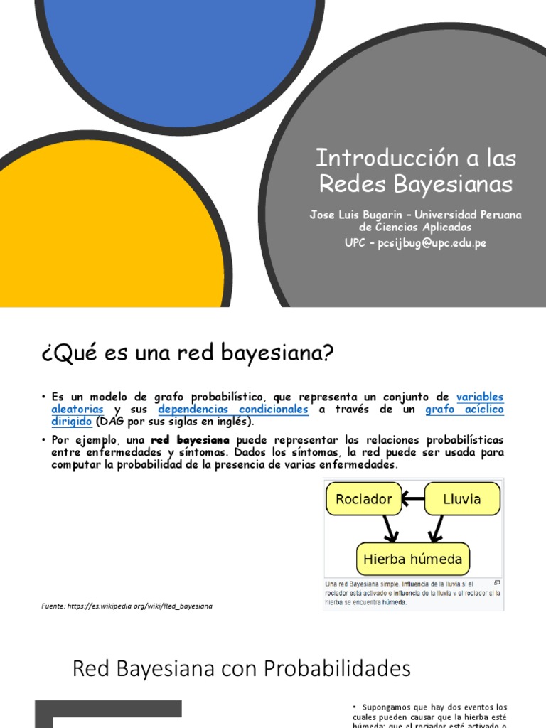 Introducción A Las Redes Bayesianas | PDF