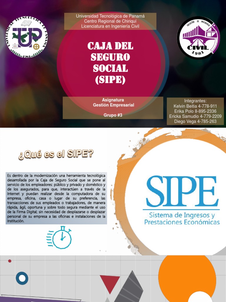 Grupo #3 Css Sipe | Seguro | Salario Y Pensión