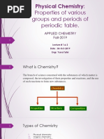 The Periodic Table (Grade 12 Chemistry) | PDF
