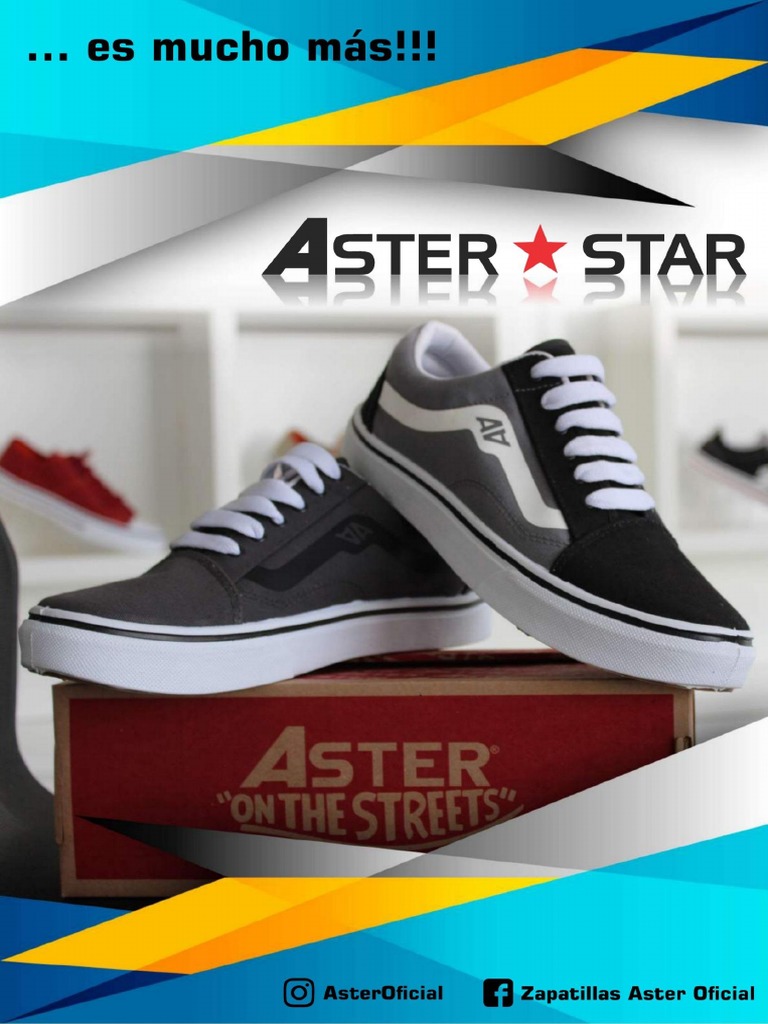 Zapatillas Aster 2019 - 2020.pedidos Cel: 992418174 | PDF