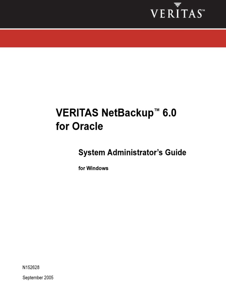 NetBackup AdminGuide Oracle Win | PDF | Backup | Xml NetBackup AdminGuide Oracle Win | PDF | Backup | Xml