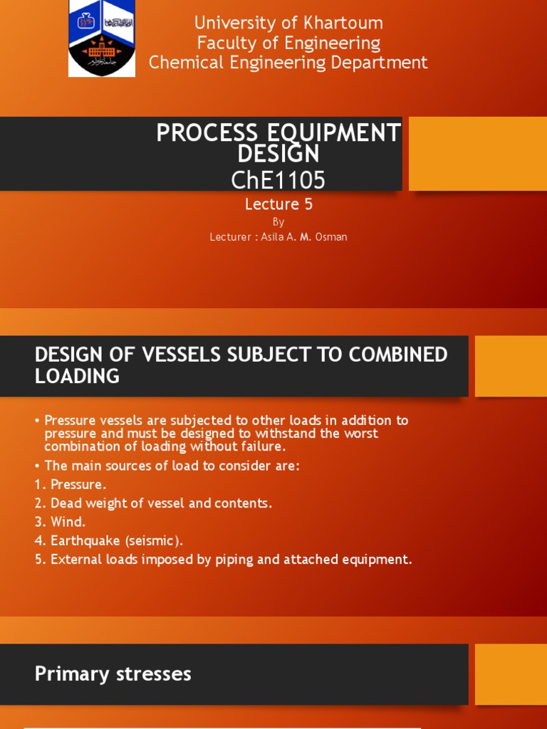 Process Equipment Design | PDF | Buckling | Stress (Mechanics)