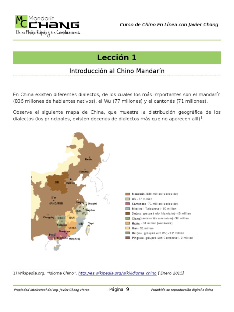 MANDARIN | PDF | Pinyin | Idioma chino