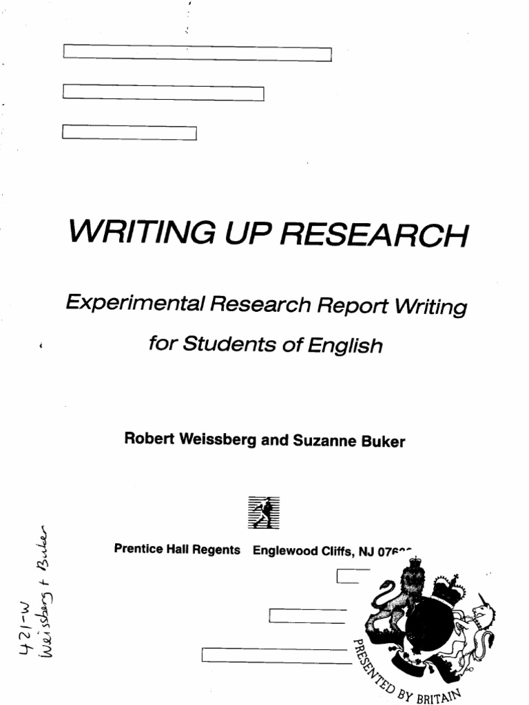 Writing Up Research Papers - Book | PDF