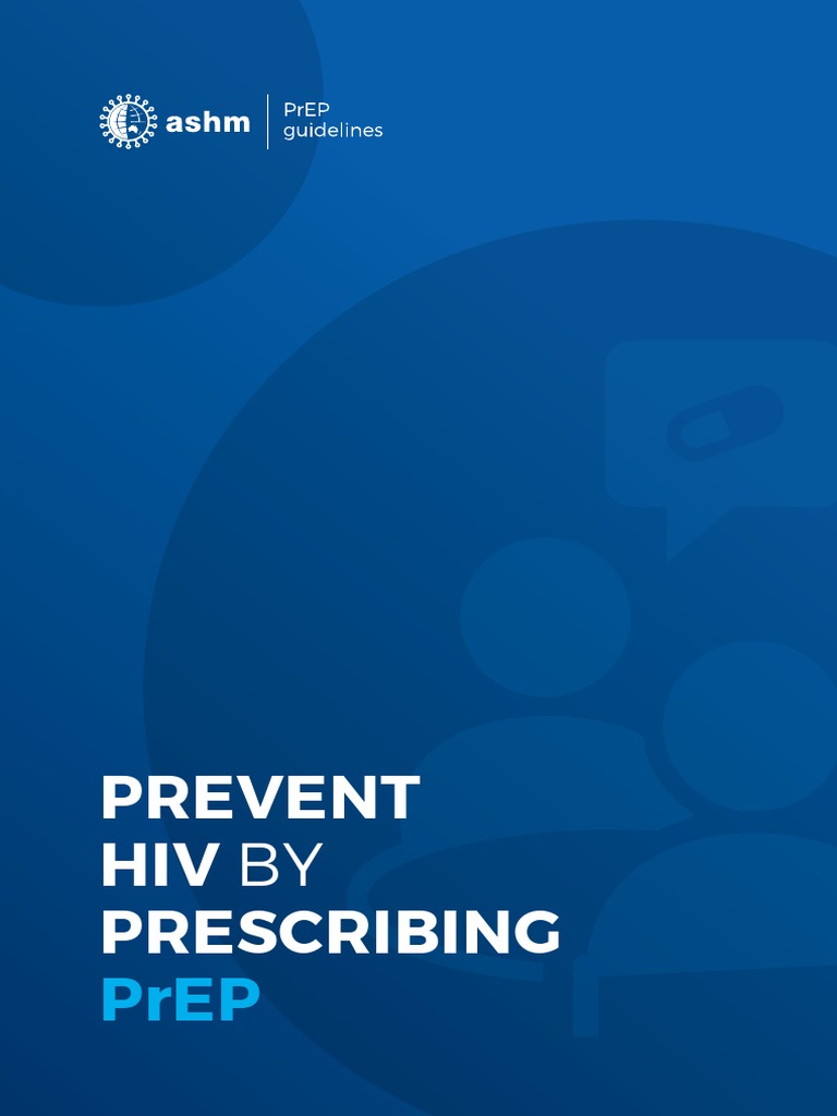 PrEP Guidelines Sep 2019 | PDF | Hiv/Aids | Men Who Have Sex With Men