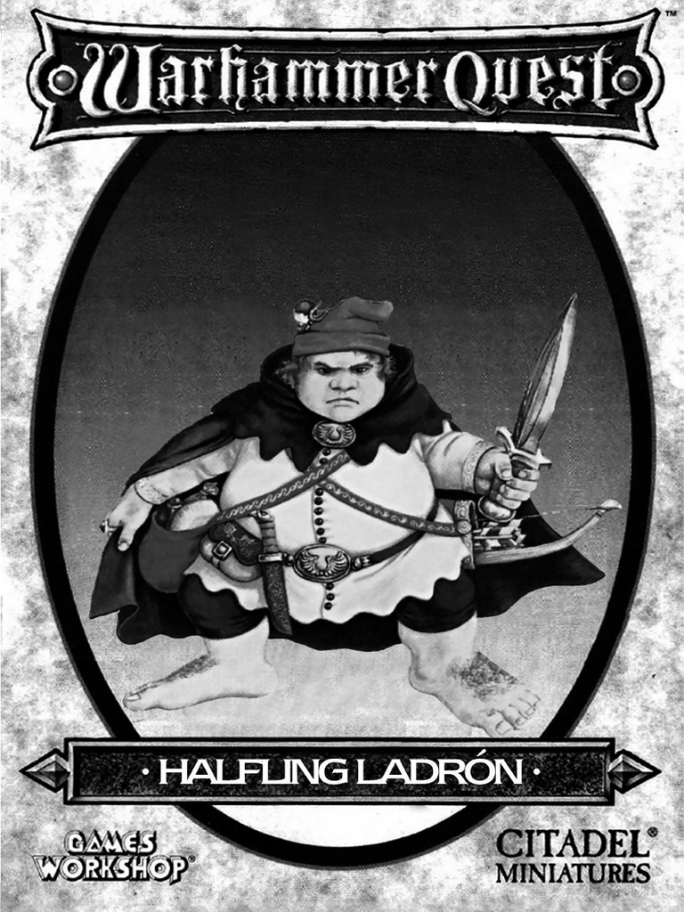 Warhammer Quest A4 - Manual Halfling Ladron | PDF