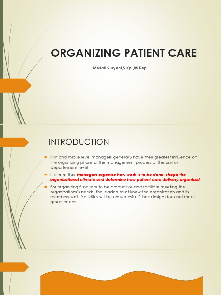 Organizing Patient Care | Nursing | Health Care