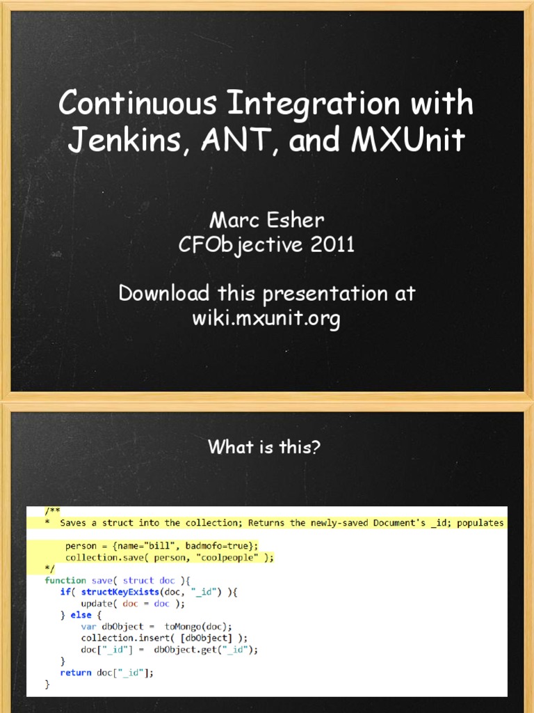 Continuous Integration With Jenkins ANT and | PDF | Utility Software ...