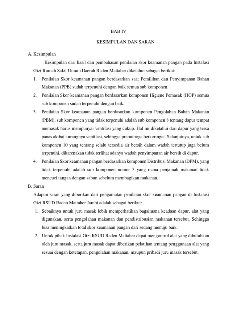 Kesimpulan | PDF