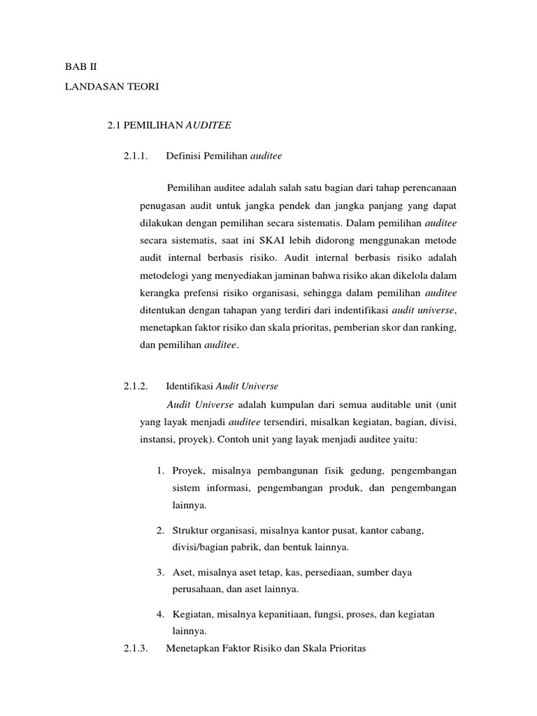 Resume Perencanaan Audit Zamzami | PDF | Bisnis | Pengelolaan Keuangan & Uang