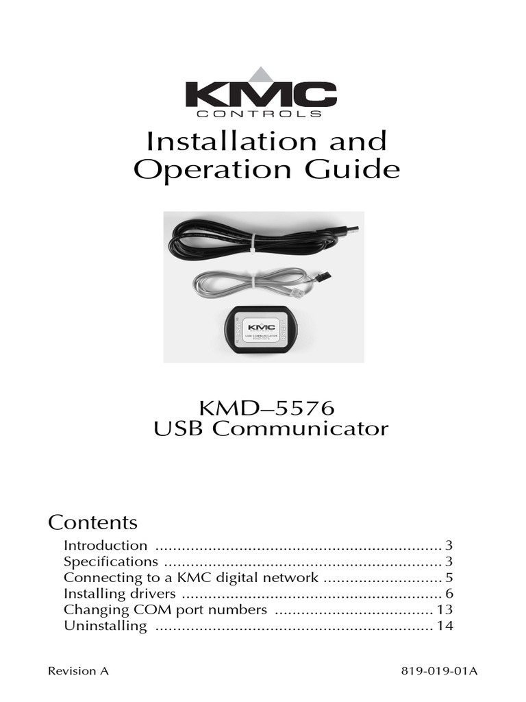Kmd-5576 Converter Operation and Installation | PDF | Device Driver | Usb