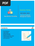 BCM Framework | PDF | Business Continuity | Crisis Management