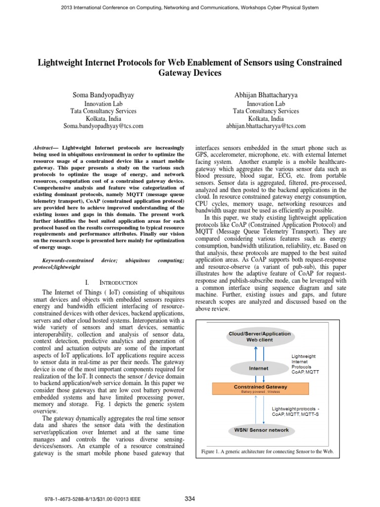 MQTT VS Coap | PDF | Hypertext Transfer Protocol | Transmission Control ...