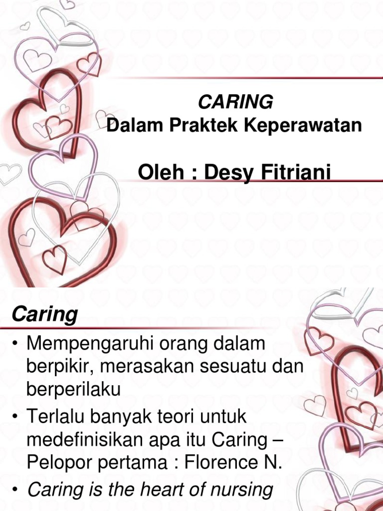 Caring in Nursing | PDF