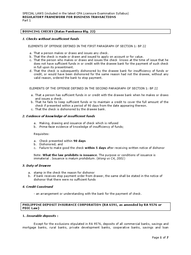 RFBT Handout Part 1 For ABE | PDF | Banks | Money Laundering