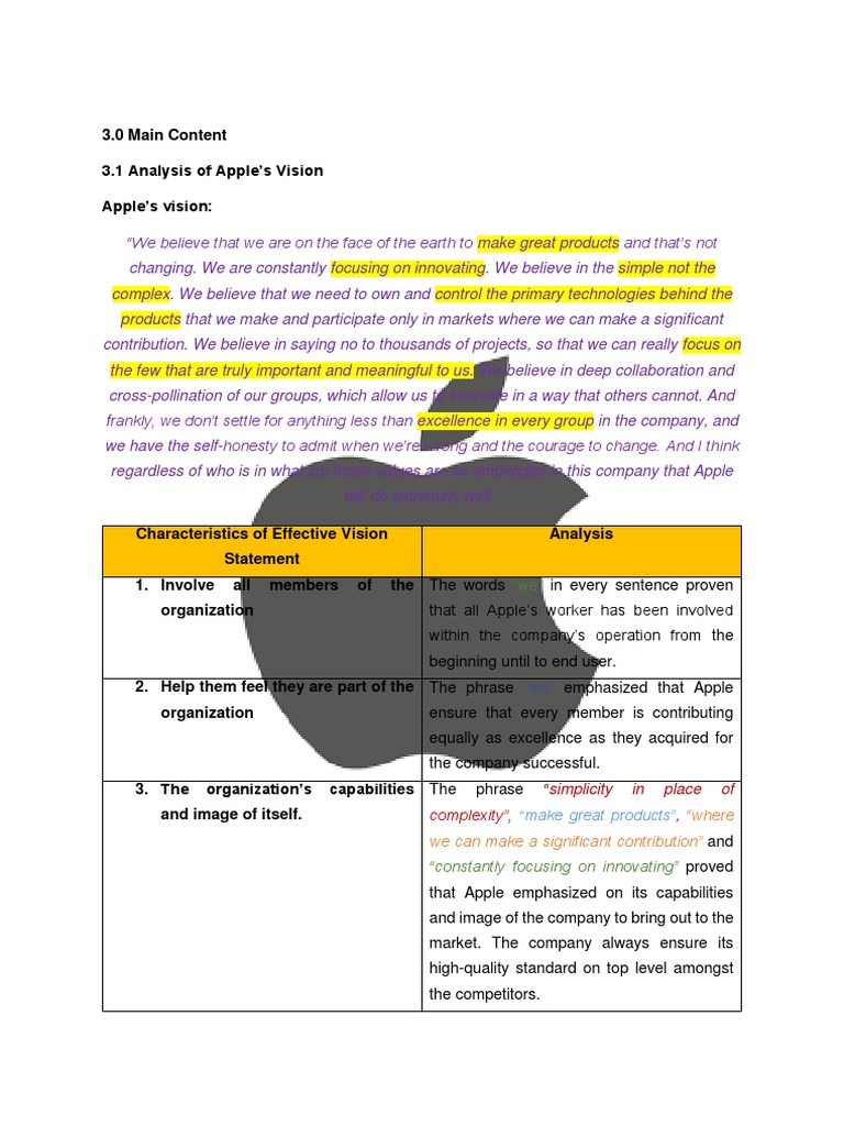 Apple Case Study | PDF | I Work | Apple Inc.