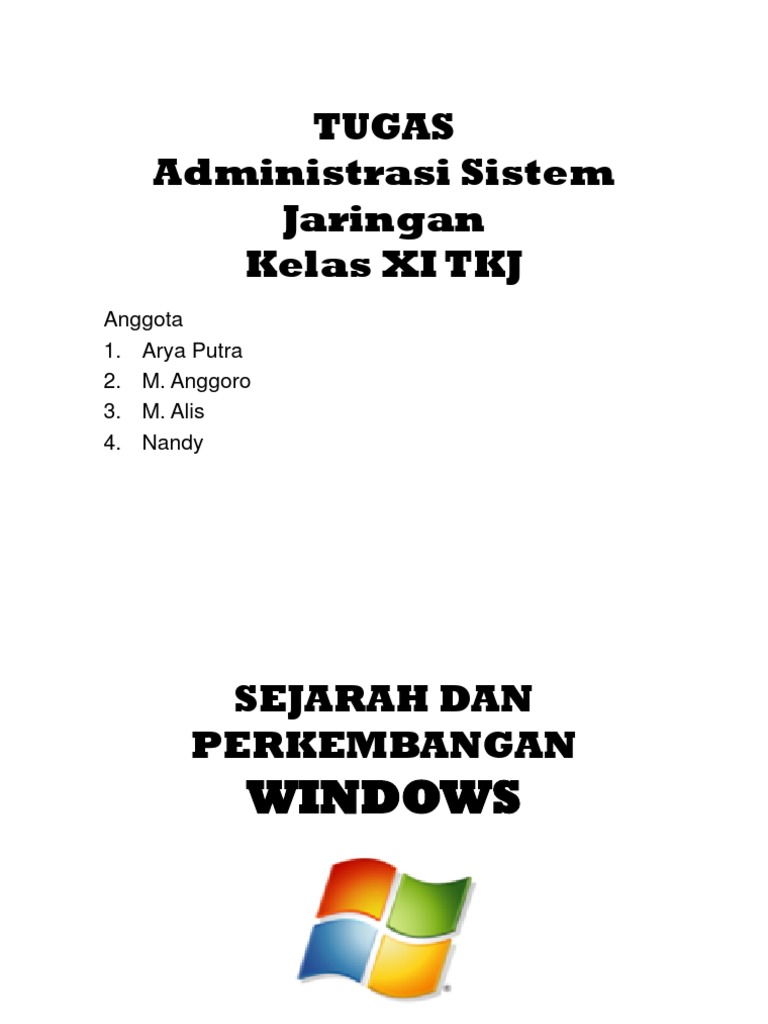 TUGAS ASJ Kelas 11 TKJ | PDF