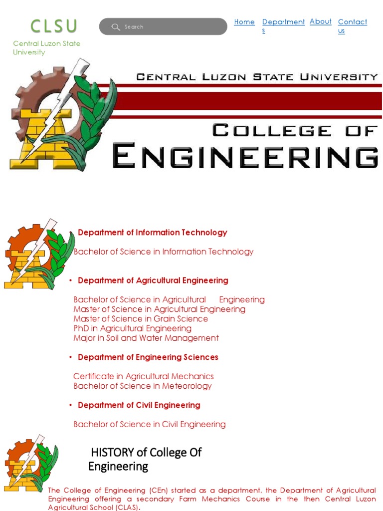 Central Luzon State University Logo