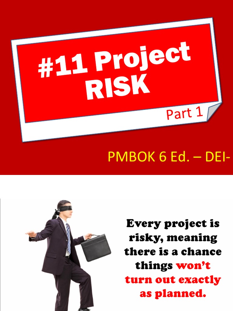 Project Risk Management Planning: Identifying Risk Categories and ...