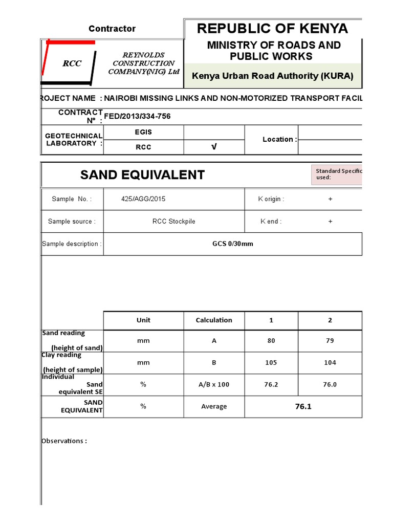 Sand Equivalent 0-6mm | PDF | Sedimentology | Soil