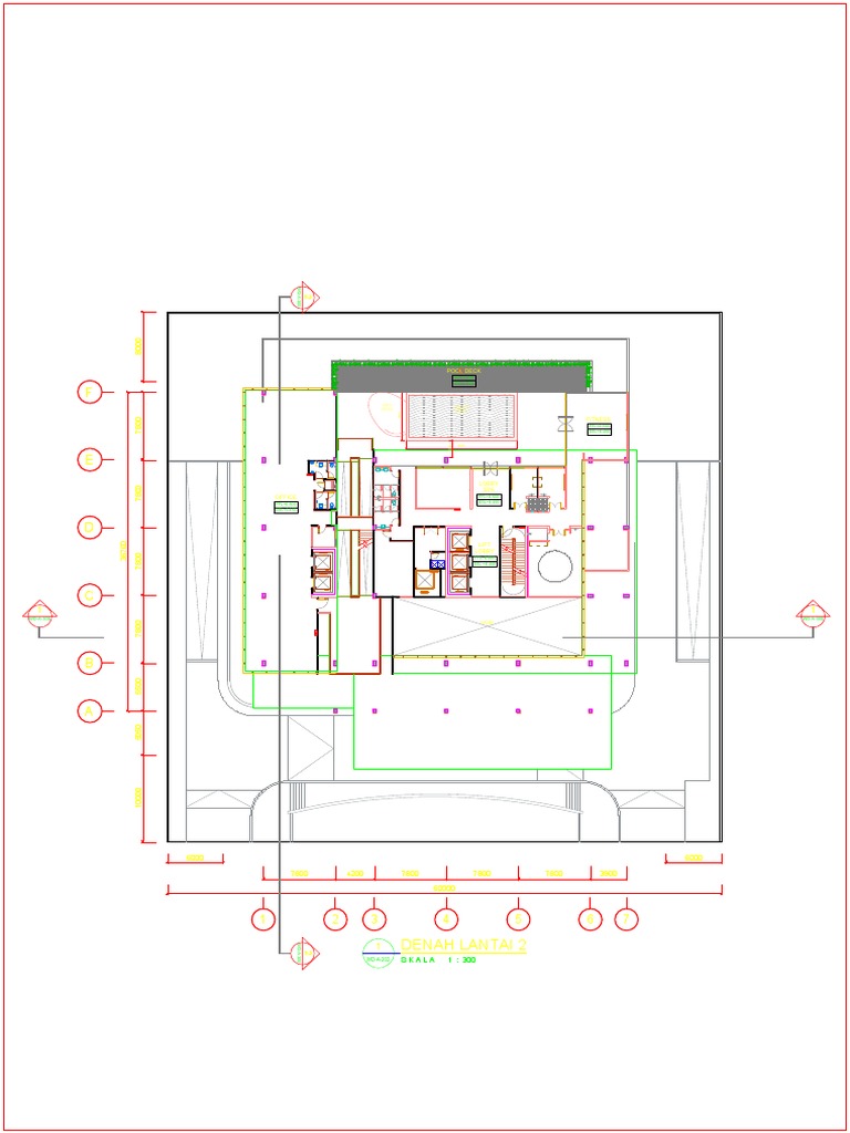 Floor Plan For A Residential Building Second Level Pdf
