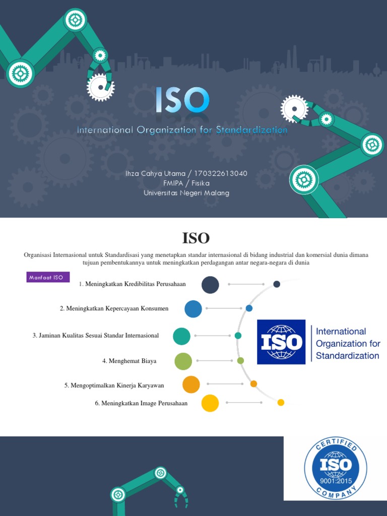 Ihza Cahya Utama - PPT Jenis - Jenis ISO | PDF