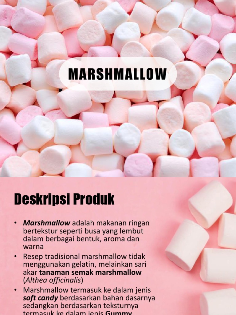 Marshmallow | PDF | Memasak, Makanan, & Anggur