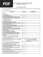 Thesis Proposal Defense Outline | PDF | Justification | Evaluation