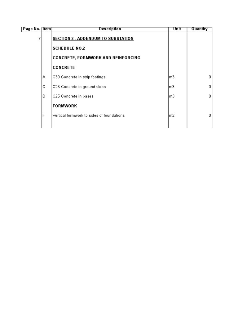 C203 Excel Addendum | PDF