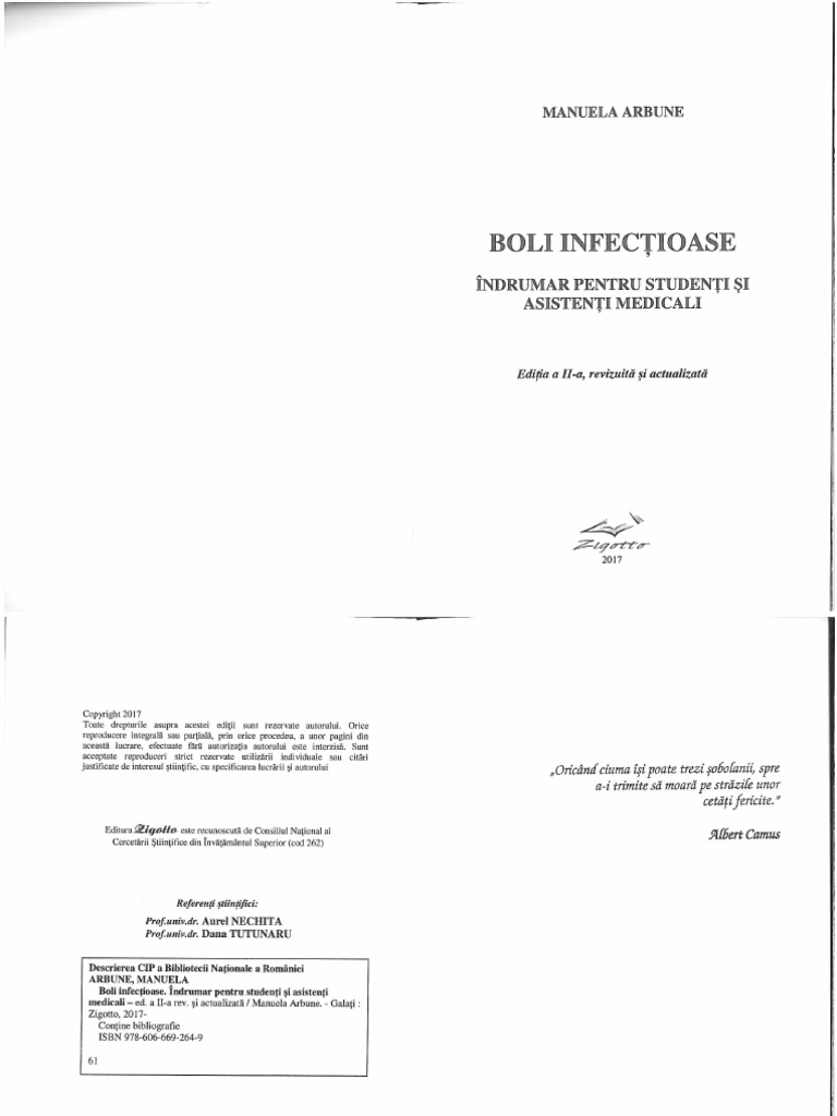 Boli Infectioase PDF | PDF