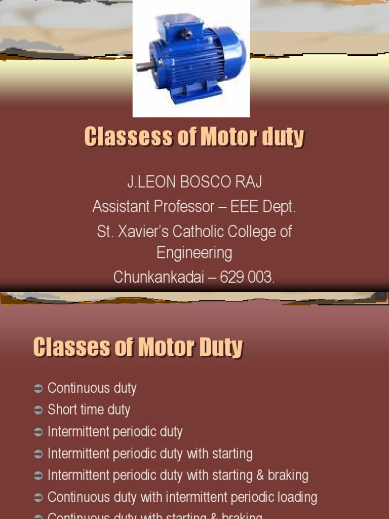 Class of Duty Cycle | PDF