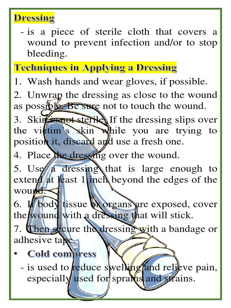 Dressing and Bandaging | PDF | Wound | Injury