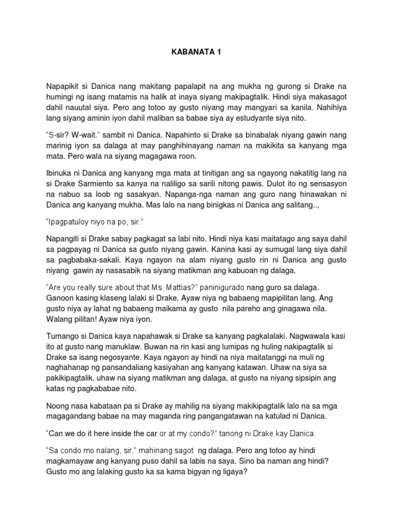 Kabanata 1 | PDF