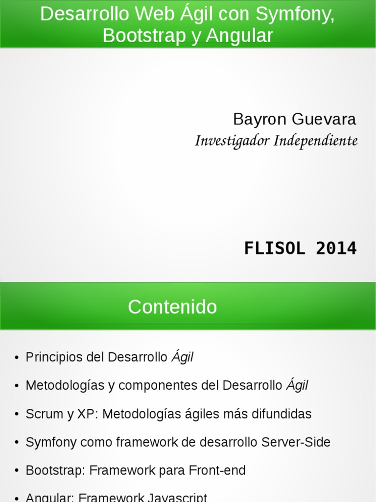 Desarrollo Web Agil | PDF | Bootstrap (marco frontal) | Js angular
