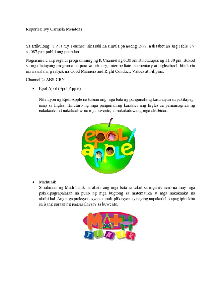 Knowledge Channel Inc. | PDF