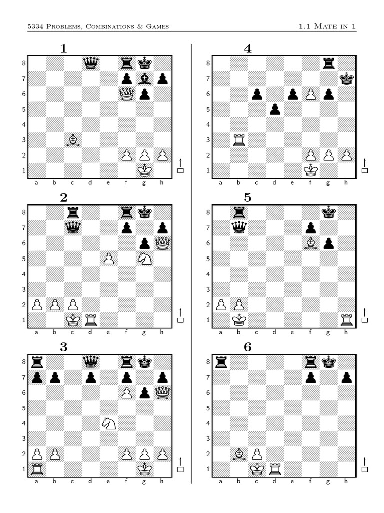 Problemi Di Scacchi Per Principianti | PDF