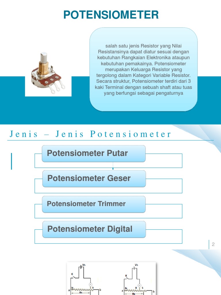 Potensiometer | PDF