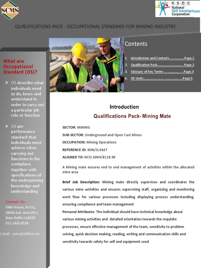 QP Mining Mate | PDF | Occupational Safety And Health | Mining