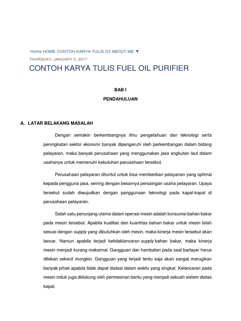Oil Purifier SOP | PDF