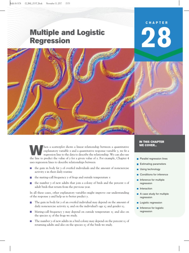 Chapter 28 PDF | PDF | Errors And Residuals | Dummy Variable (Statistics)