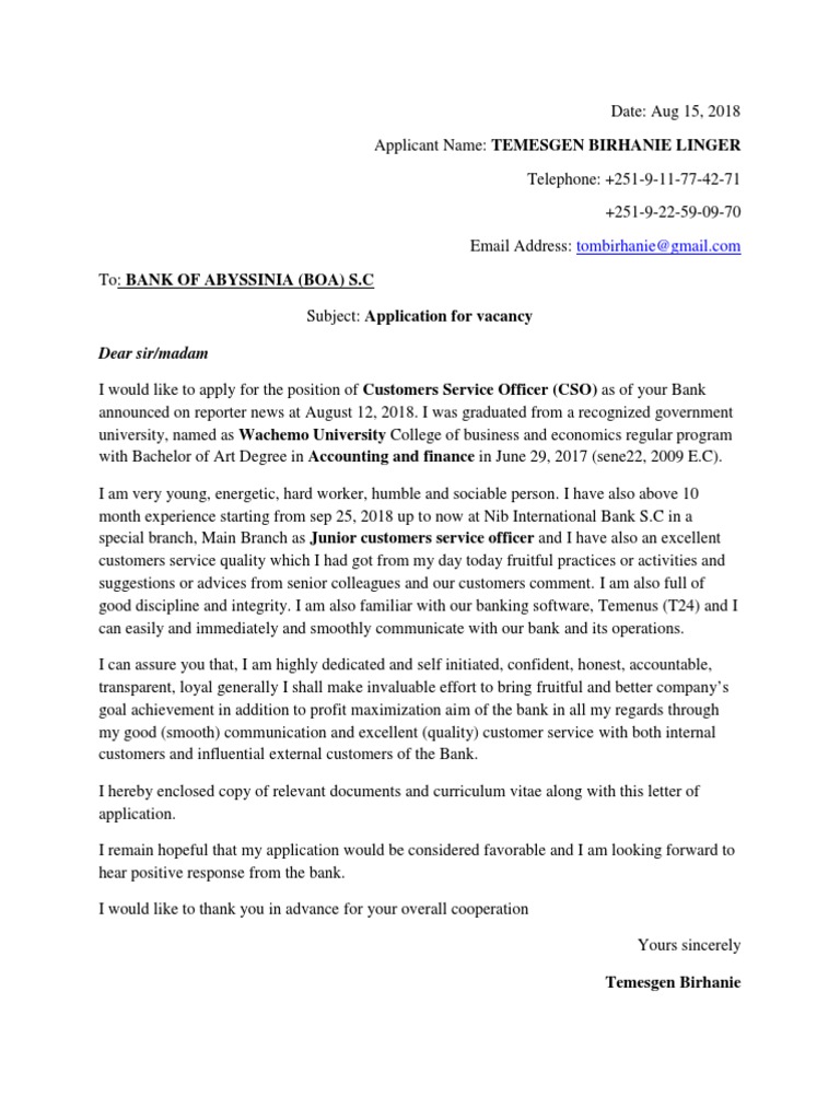 Tom CV PDF | PDF | Ethiopia | Business