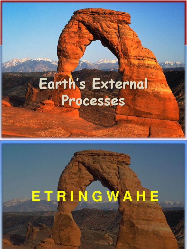 Mechanical and Chemical Weathering PDF | PDF | Weathering | Rock (Geology)