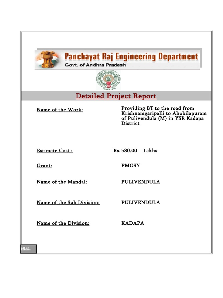 DPR | PDF | Road | Road Surface