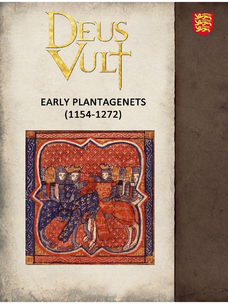 Deus Vult - Early Plantagenets | PDF
