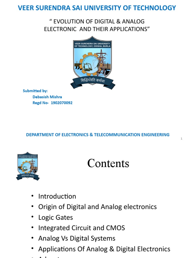Evolution of Electronics and Its Applications | PDF | Digital ...