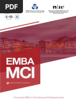 CFVG MBA: Elevate Your Career | PDF | Master Of Business Administration | Entrepreneurship