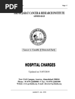 Revised Rate List of Hospital Charges, AIIMS, New Delhi, India PDF ...