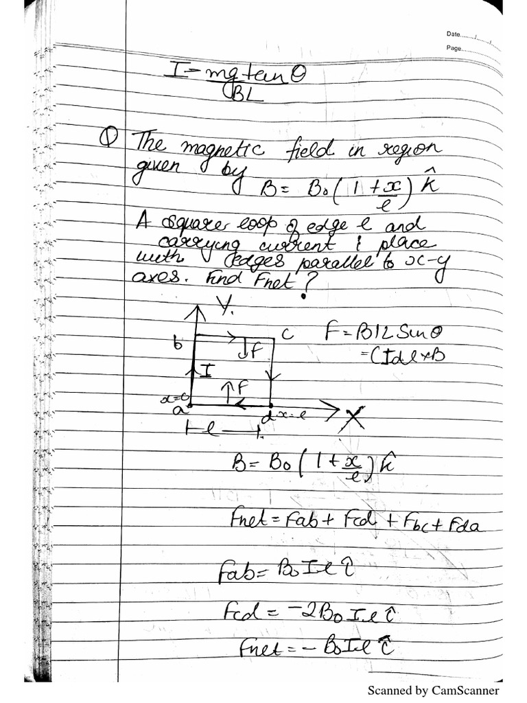 Physics Notes | PDF
